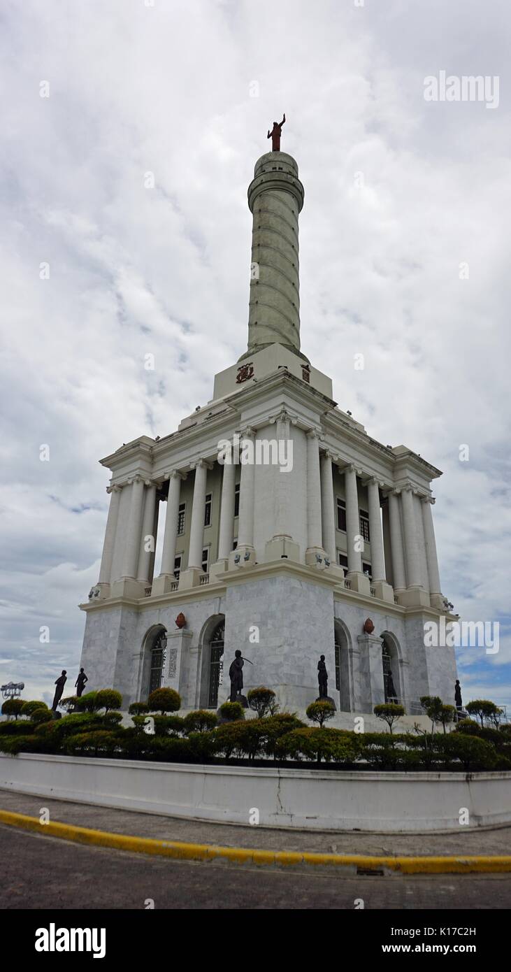 old monument in santigo in the domincan republic Stock Photo - Alamy