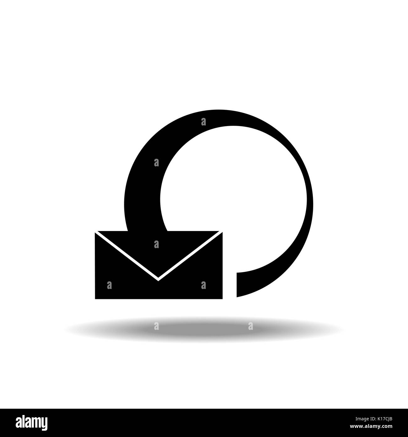 Mail icon.Receive message.Vector icon Stock Vector Image & Art - Alamy
