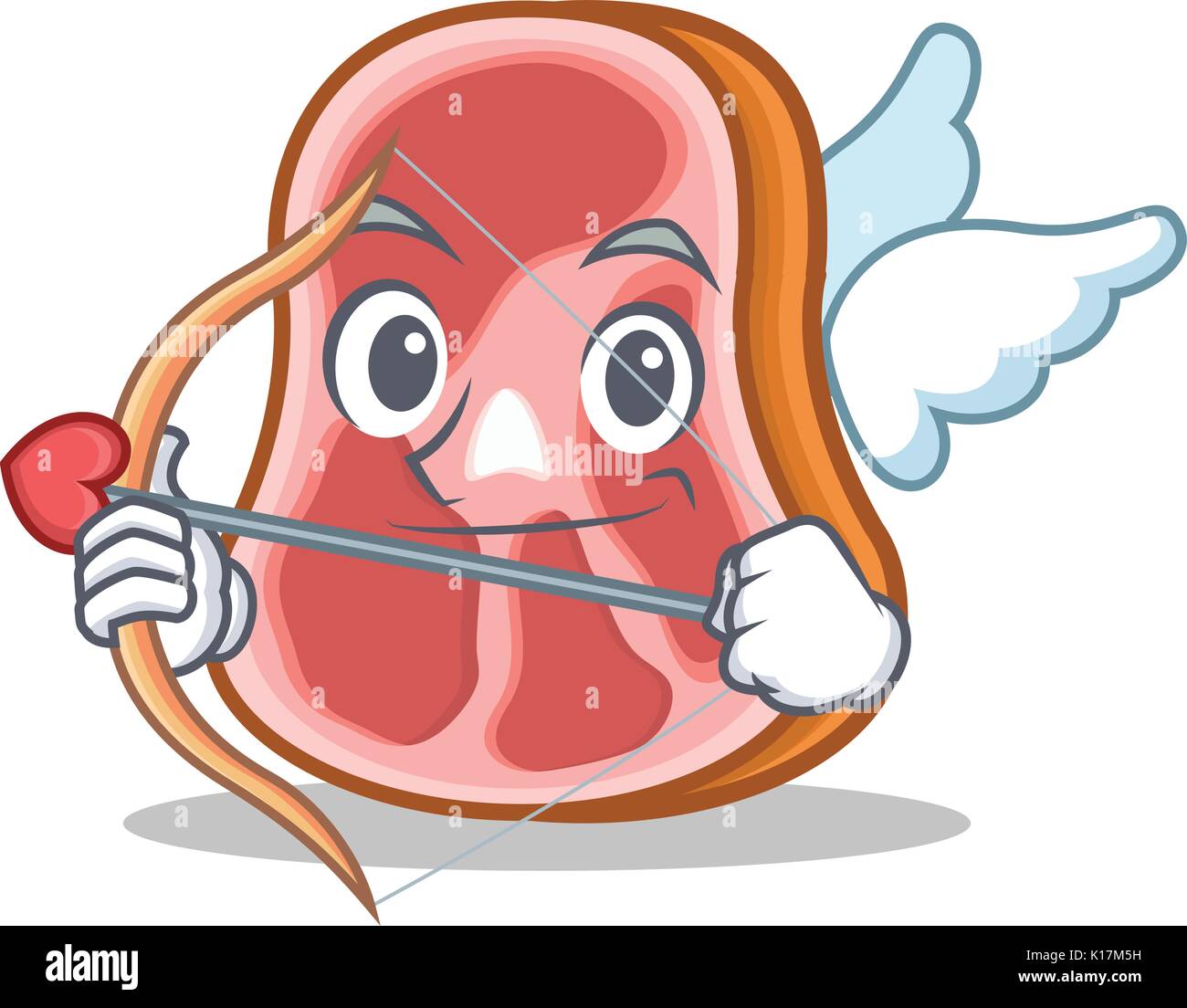 Cupid meat character cartoon food Stock Vector Image & Art - Alamy