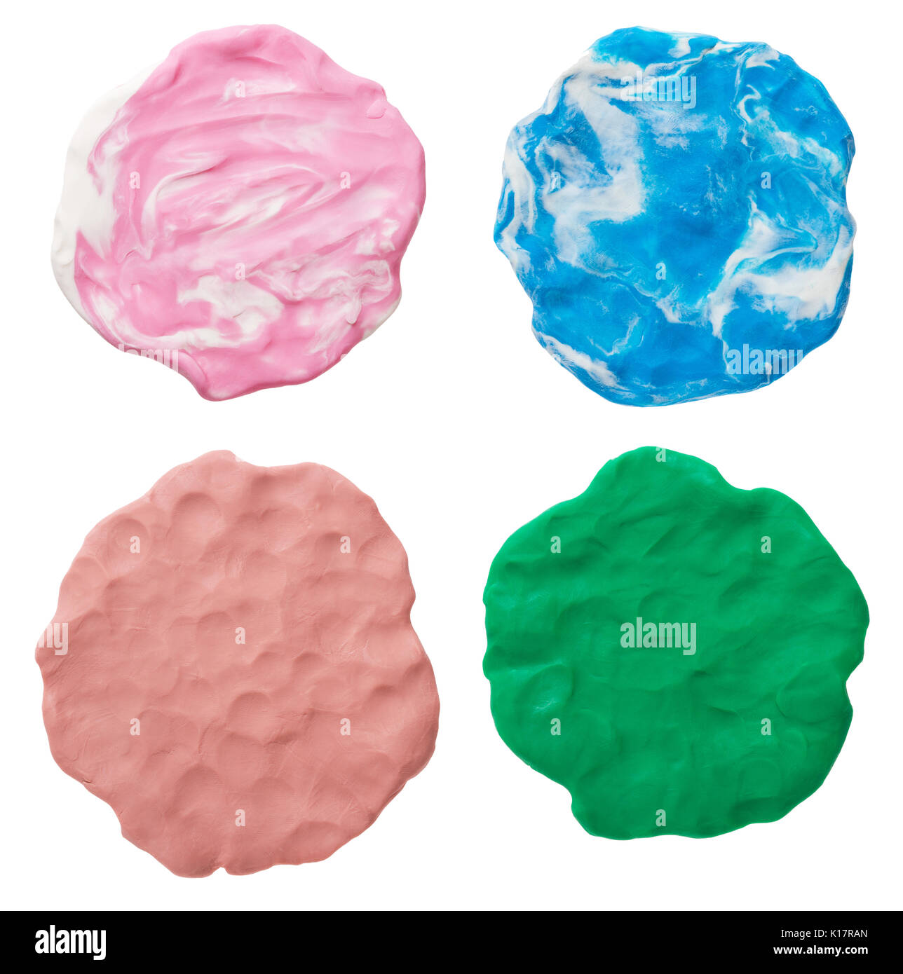 The texture of plasticine set Stock Photo - Alamy