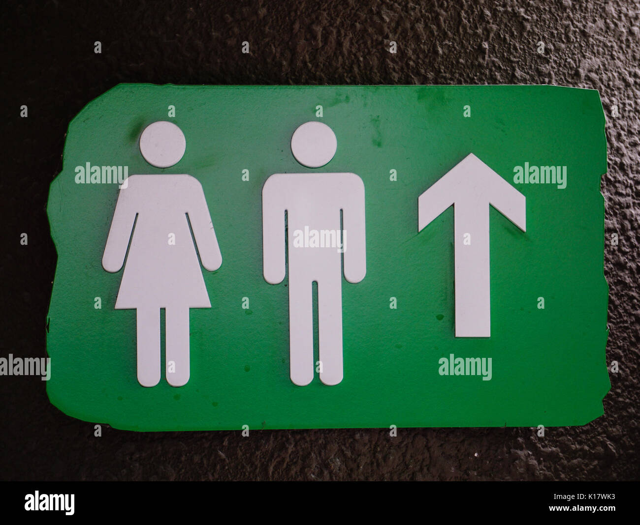 Restroom signage details hi-res stock photography and images - Alamy