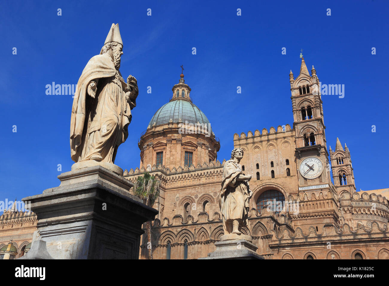 Sicily, city of Palermo, the Cathedral of Maria Santissima Assunta ...