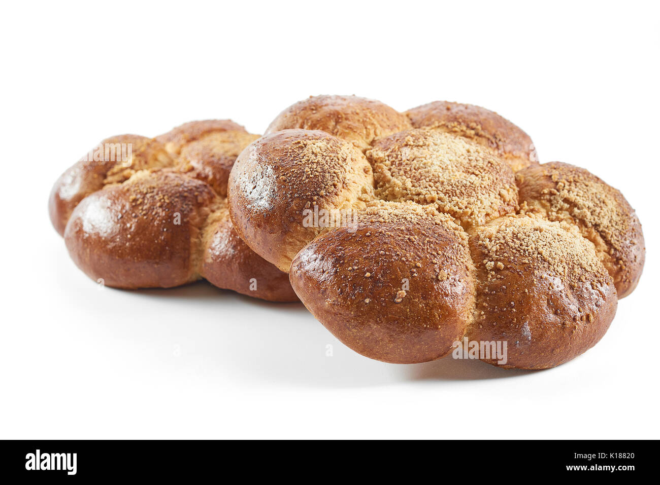 Delicious sweet pastry isolated on white Stock Photo - Alamy