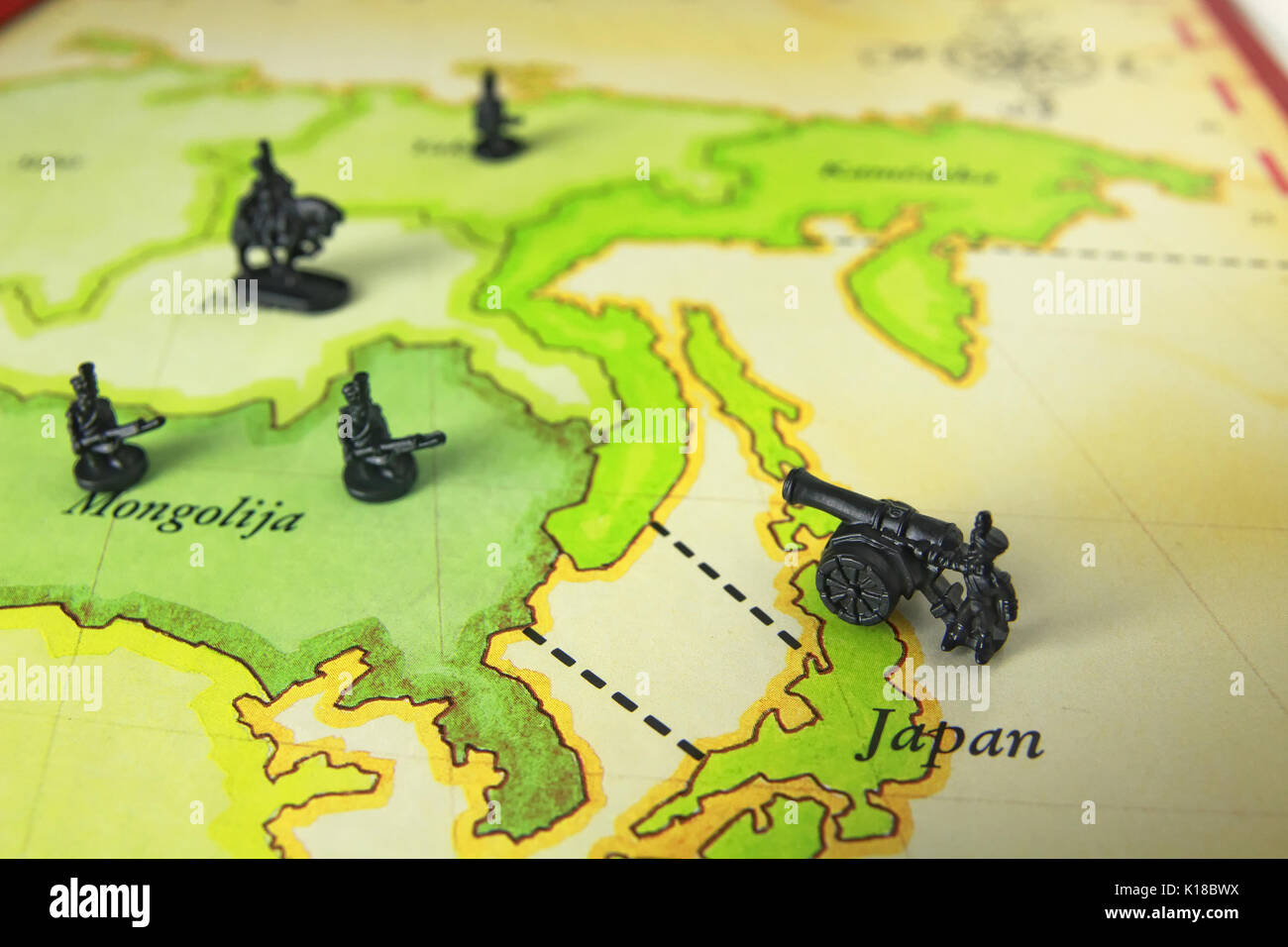 Risk game map hi-res stock photography and images - Alamy