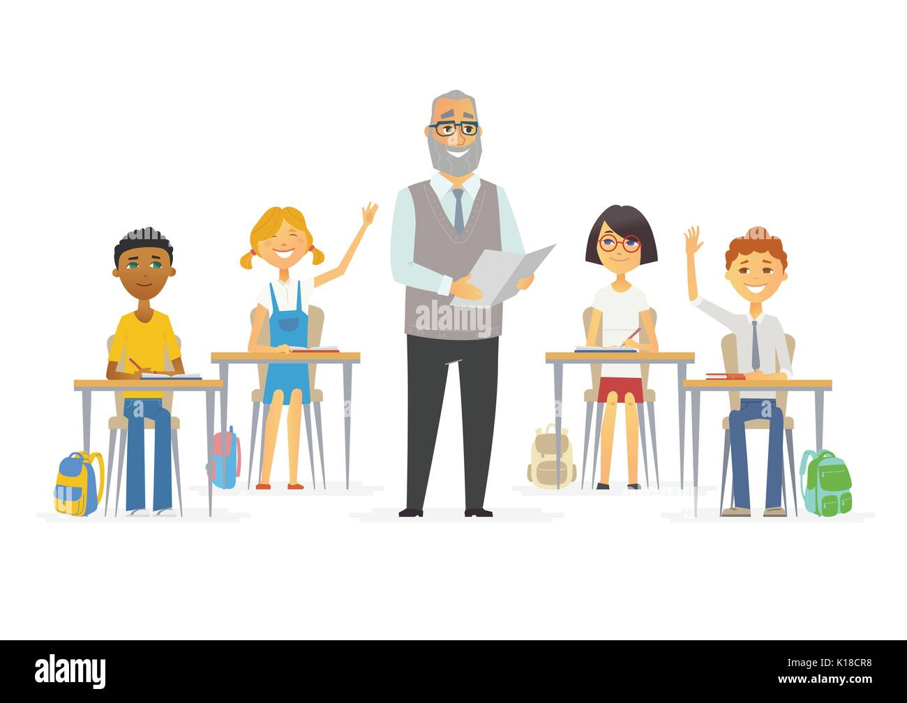 Ask Teacher For Help Clipart