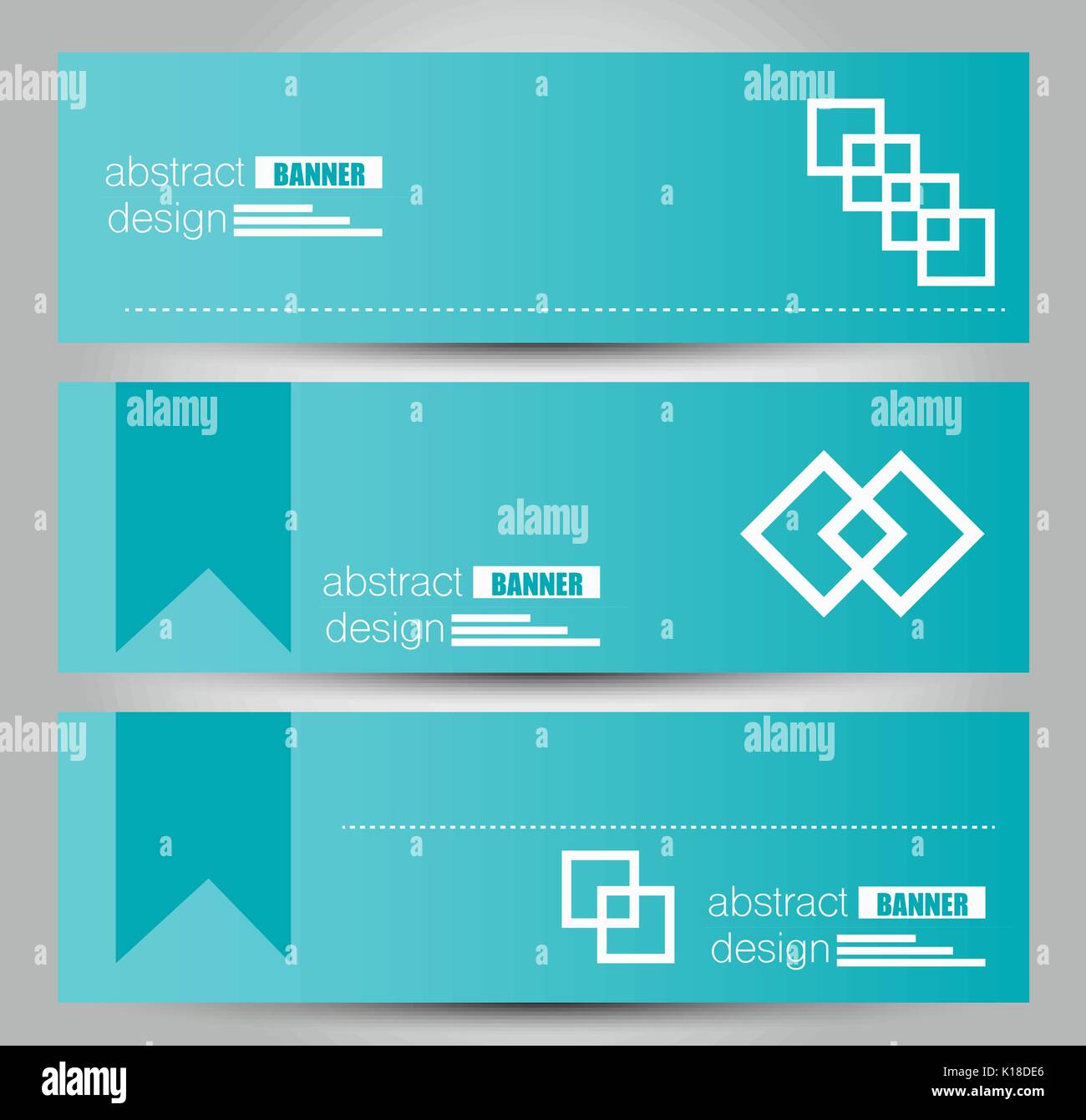 Banner template. Abstract background for design, business, education ...