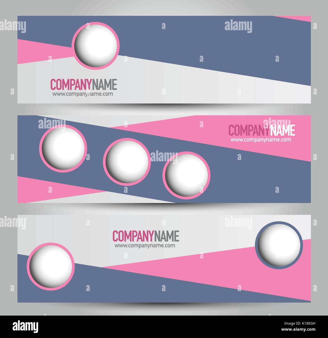 Banner template. Abstract background for design, business, education ...