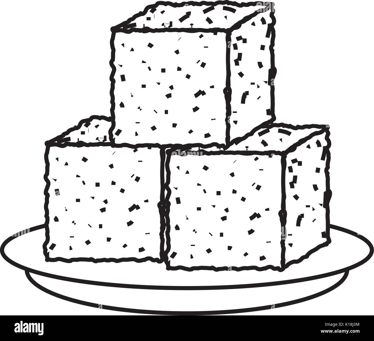 Ground cubes isolated Stock Vector Image & Art - Alamy