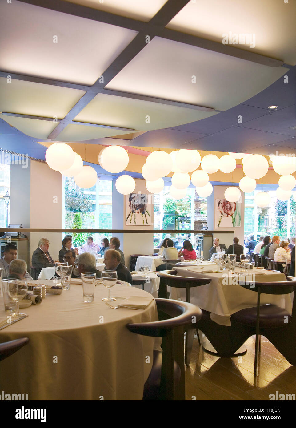 Bank Restaurant Westminster London Stock Photo - Alamy