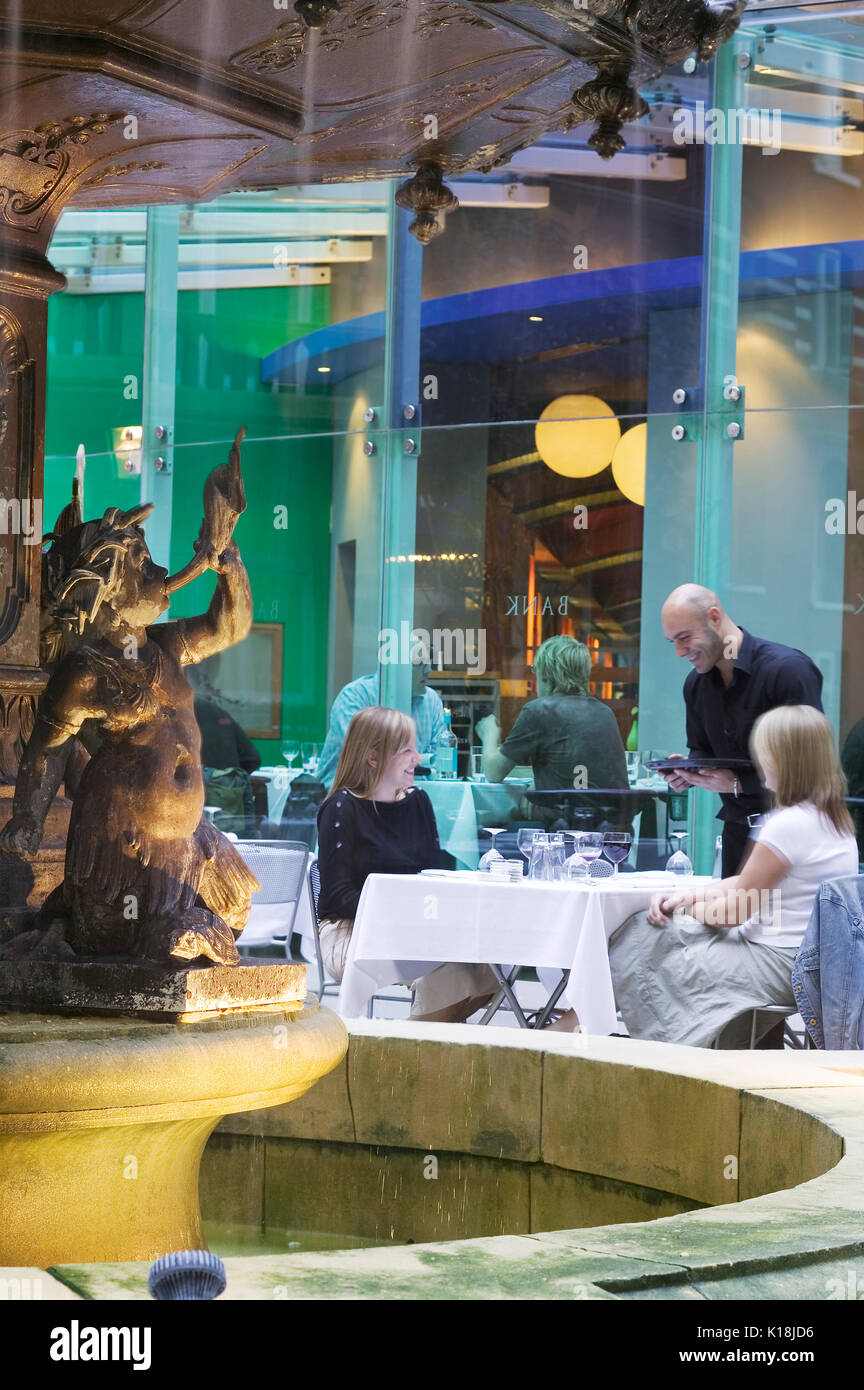 Bank Restaurant Westminster London Stock Photo - Alamy