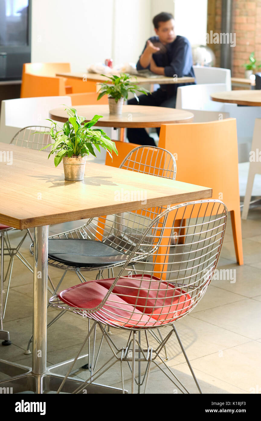 Generic Cafe Interior Stock Photo - Alamy