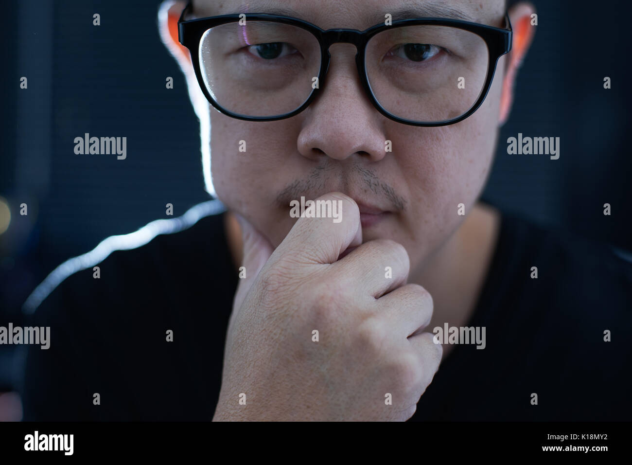 Hesitant hi-res stock photography and images - Alamy