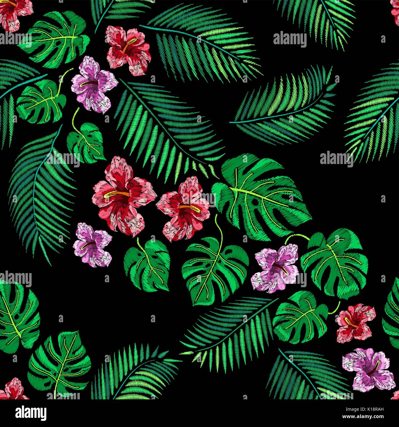 Embroidery Pattern for Design Stock Vector Image & Art - Alamy