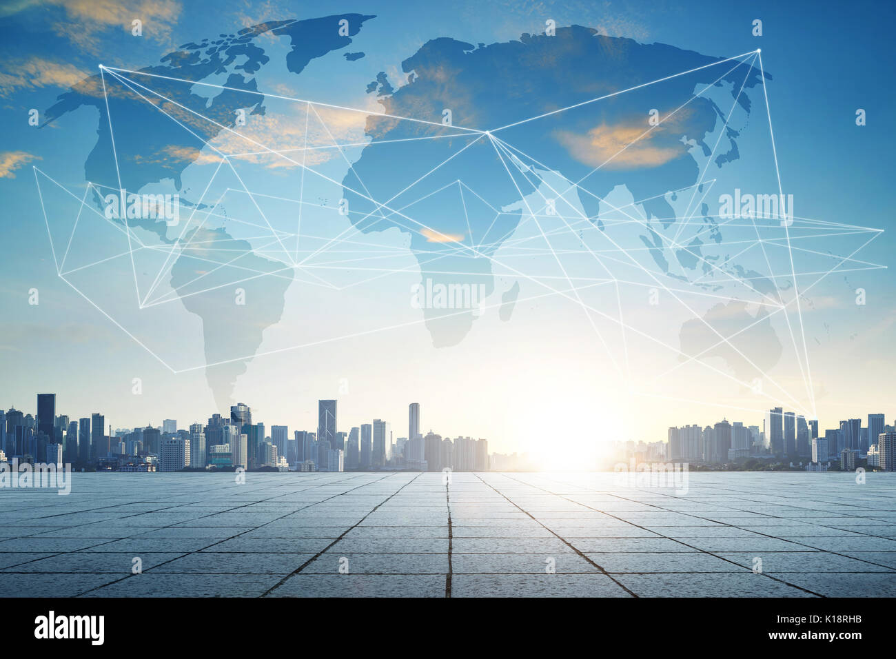 Digital smart city wifi hi-res stock photography and images - Alamy