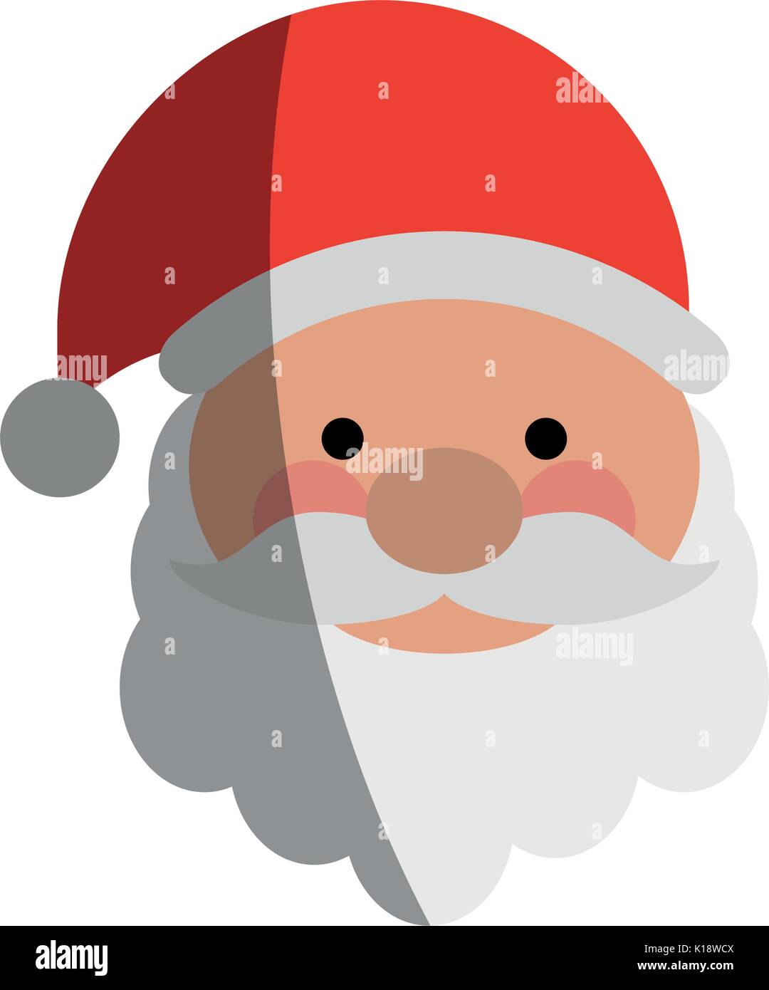 santa claus christmas related icon image vector illustration design ...