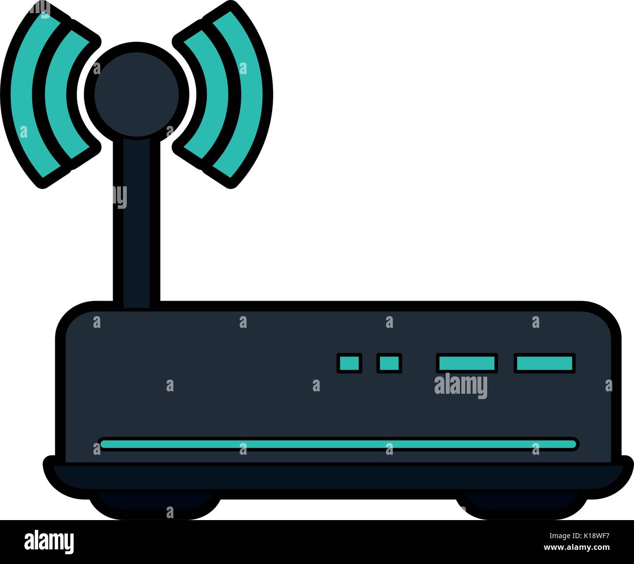 wifi router icon image vector illustration design Stock Vector Image ...