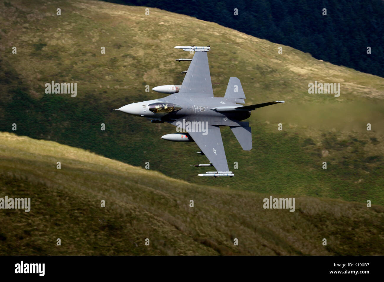 General Dynamics F-16C Fighting Falcon, 480th FS, 52nd FW, USAF based ...