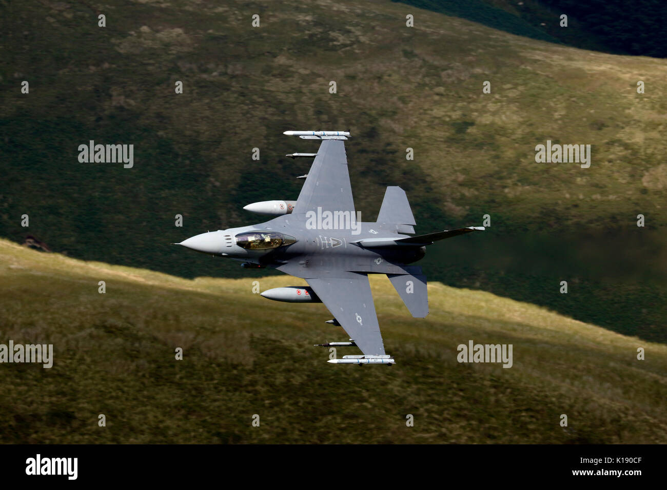 General Dynamics F-16C Fighting Falcon, 480th FS, 52nd FW, USAF based ...