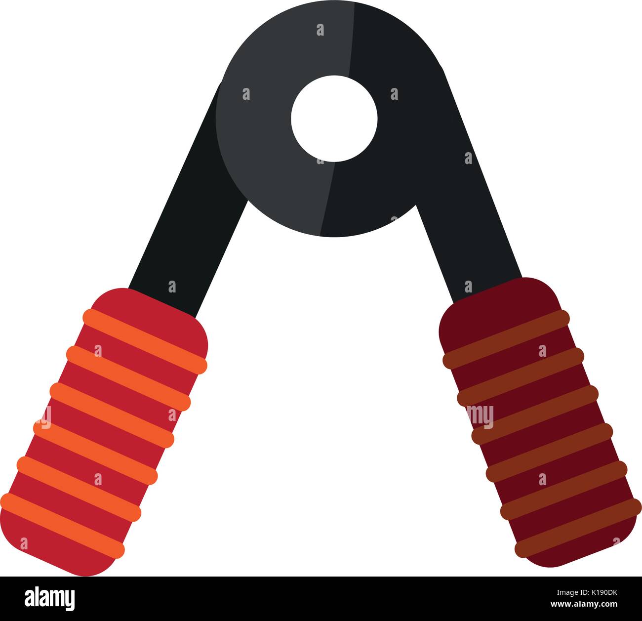 Hand grip exercise Stock Vector Images - Alamy