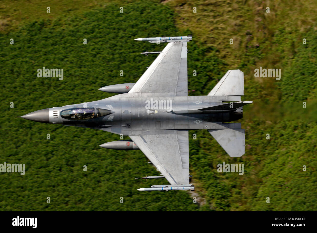 General Dynamics F-16C Fighting Falcon, 480th FS, 52nd FW, USAF based ...