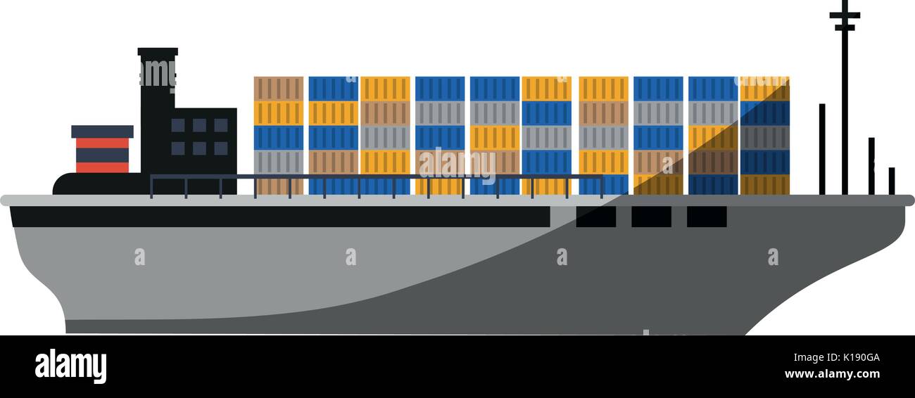 cargo ship icon image Stock Vector Image & Art - Alamy