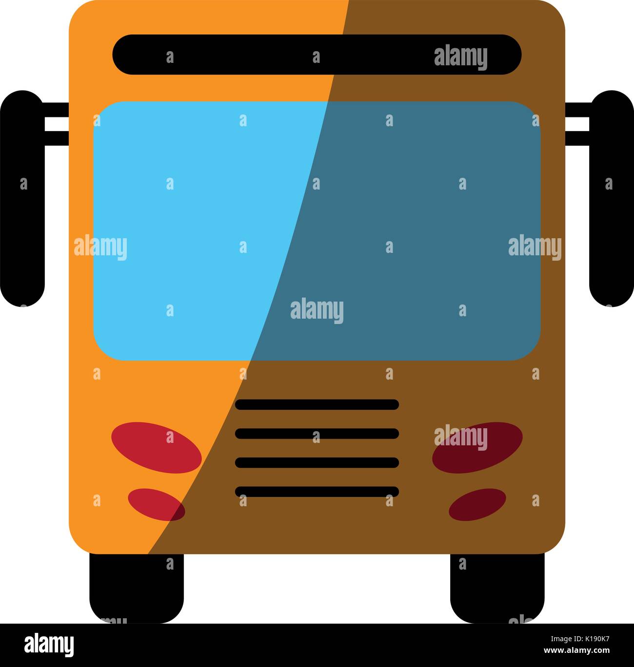 Transportation bus local transport transport Stock Vector Images - Alamy