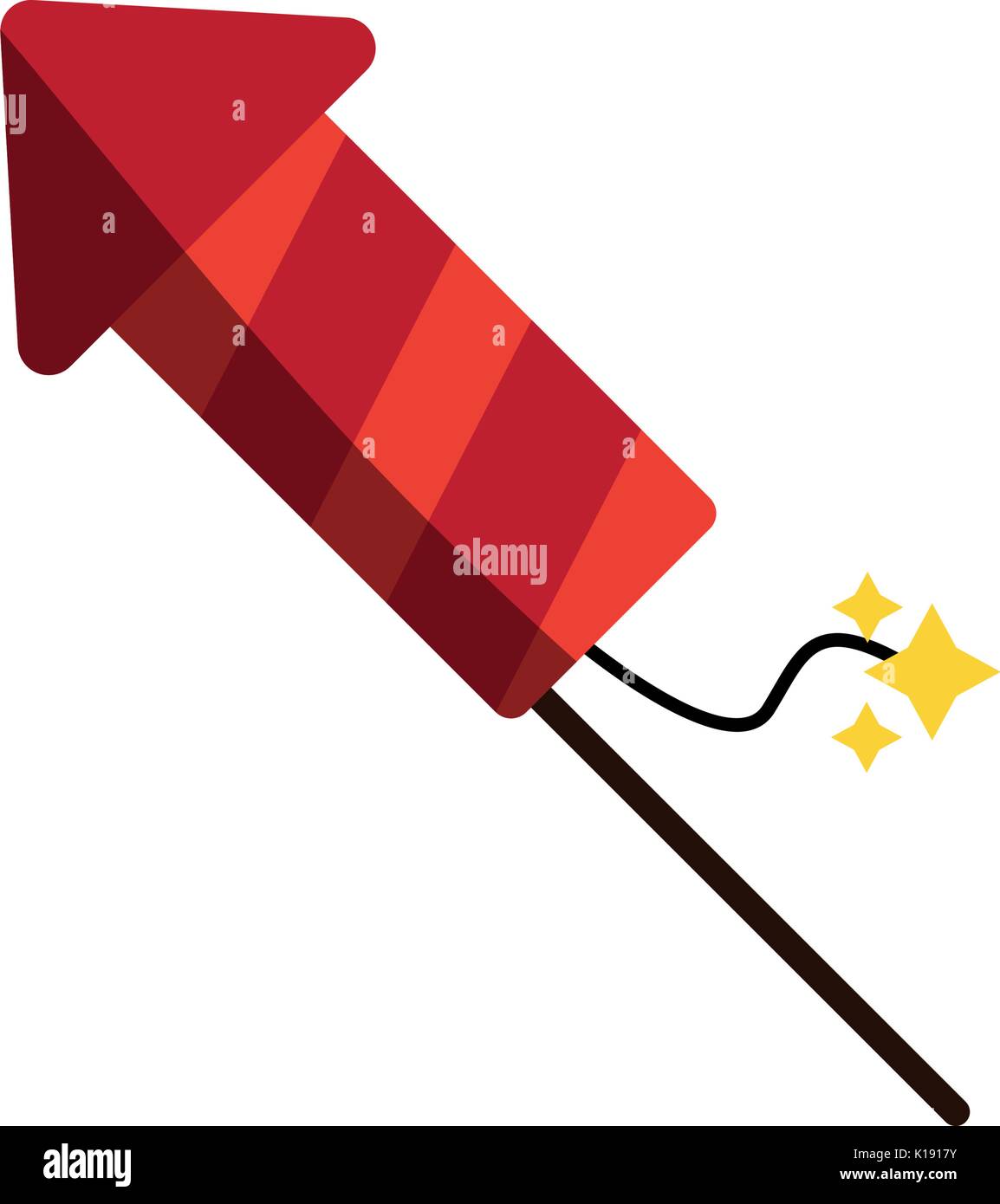 firework rocket icon image Stock Vector Image & Art - Alamy