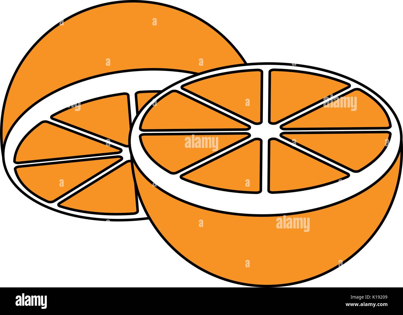 Orange fruit candy Stock Vector Image & Art - Alamy