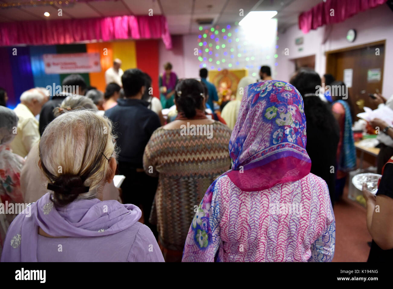 Slough hindu temple hi-res stock photography and images - Alamy