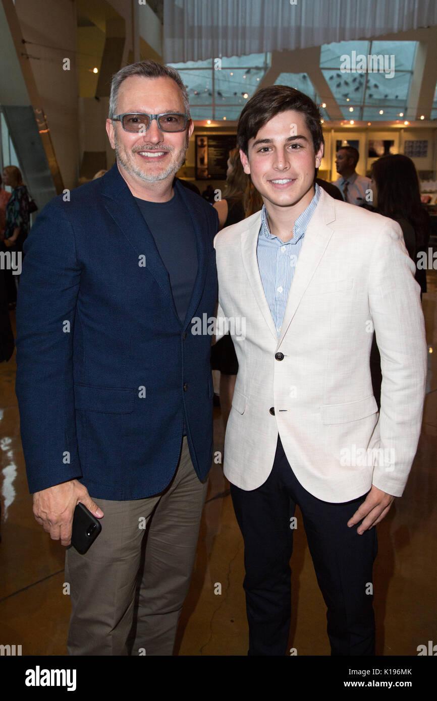 Los Angeles, CA, USA. 24th August, 2017. Producer Jon Wanzek and actor ...