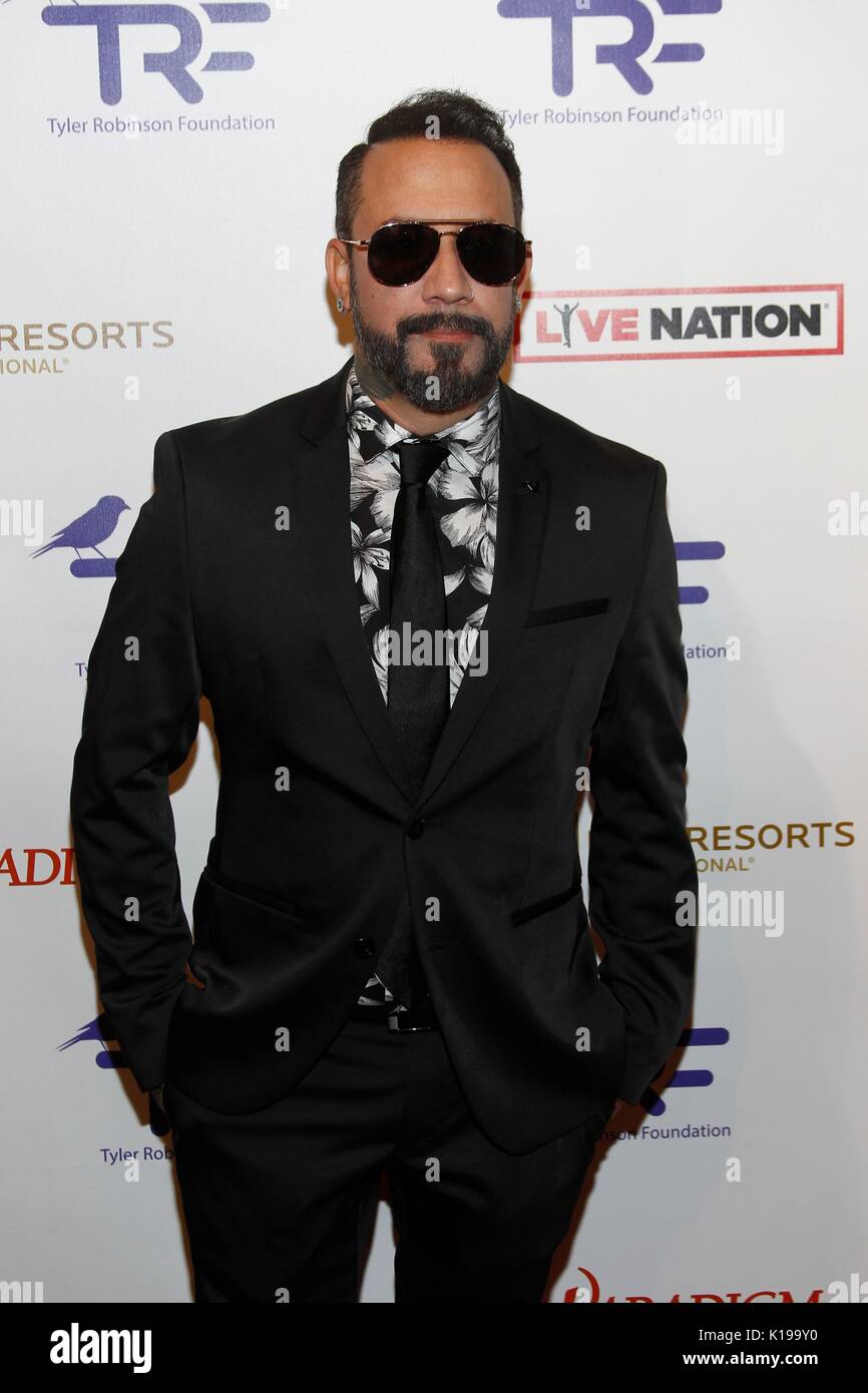 AJ McLean at arrivals for The 4th Annual Believer Gala for The Tyler ...