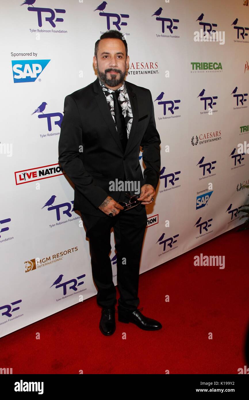 AJ McLean at arrivals for The 4th Annual Believer Gala for The Tyler ...