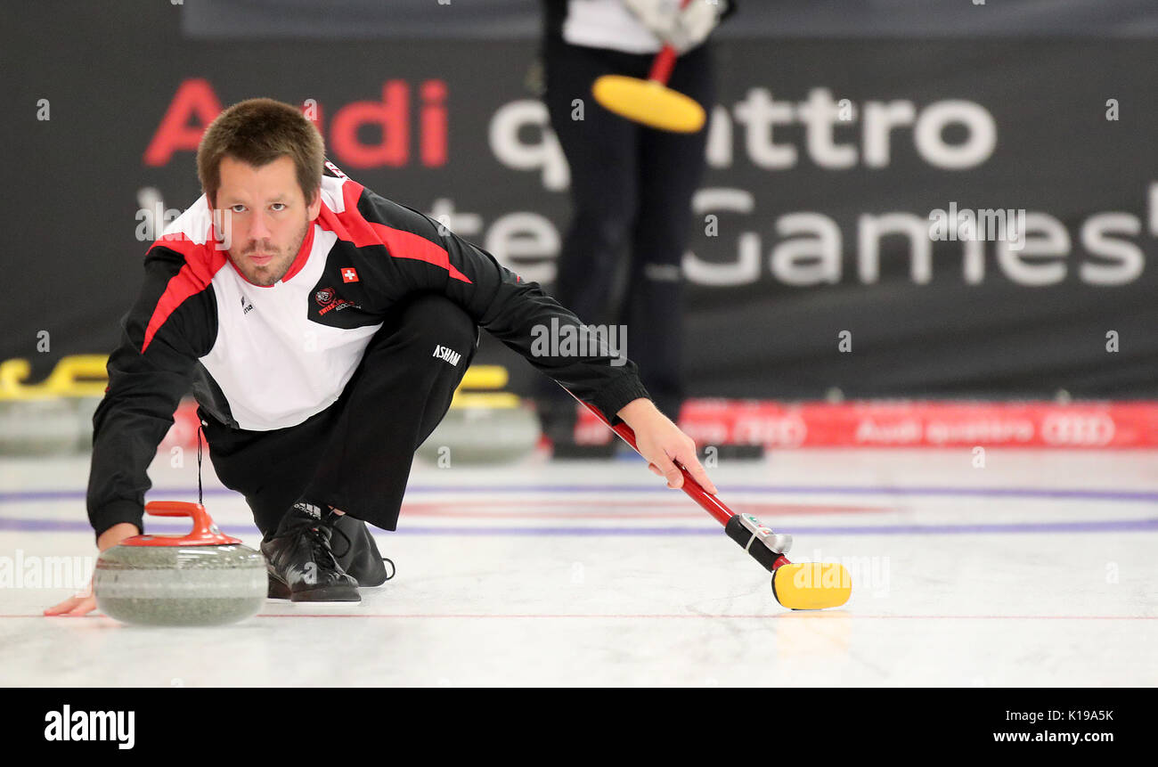 25th August 2017 , Central Otago, New Zealand; Martin Rios from ...