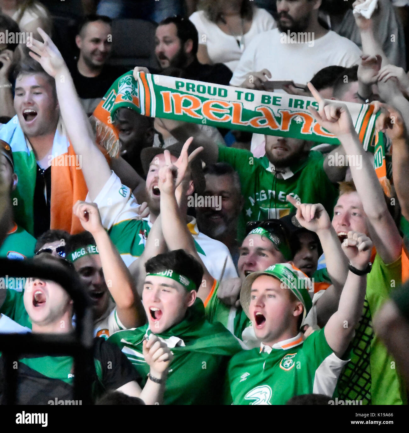 Conor mcgregor fans hi-res stock photography and images - Alamy