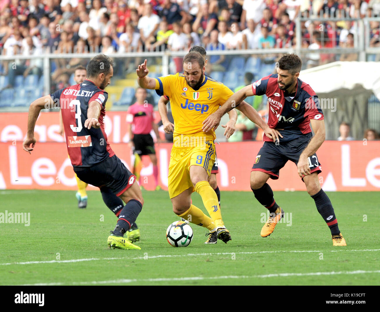 August 19, 2017 in Genoa - Stadio Luigi Ferraris Soccer match GENOA F.C ...