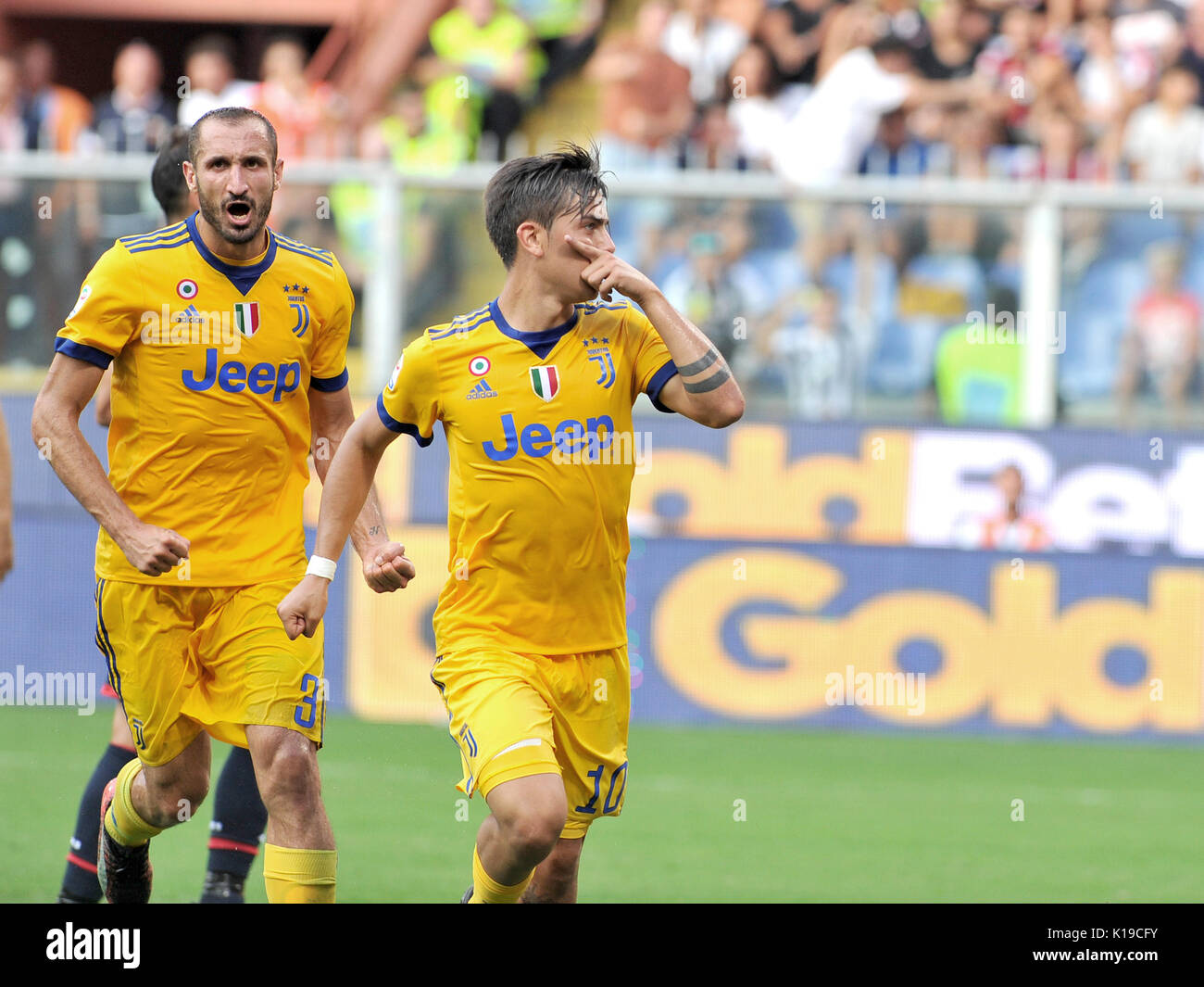 August 19, 2017 in Genoa - Stadio Luigi Ferraris Soccer match GENOA F.C ...