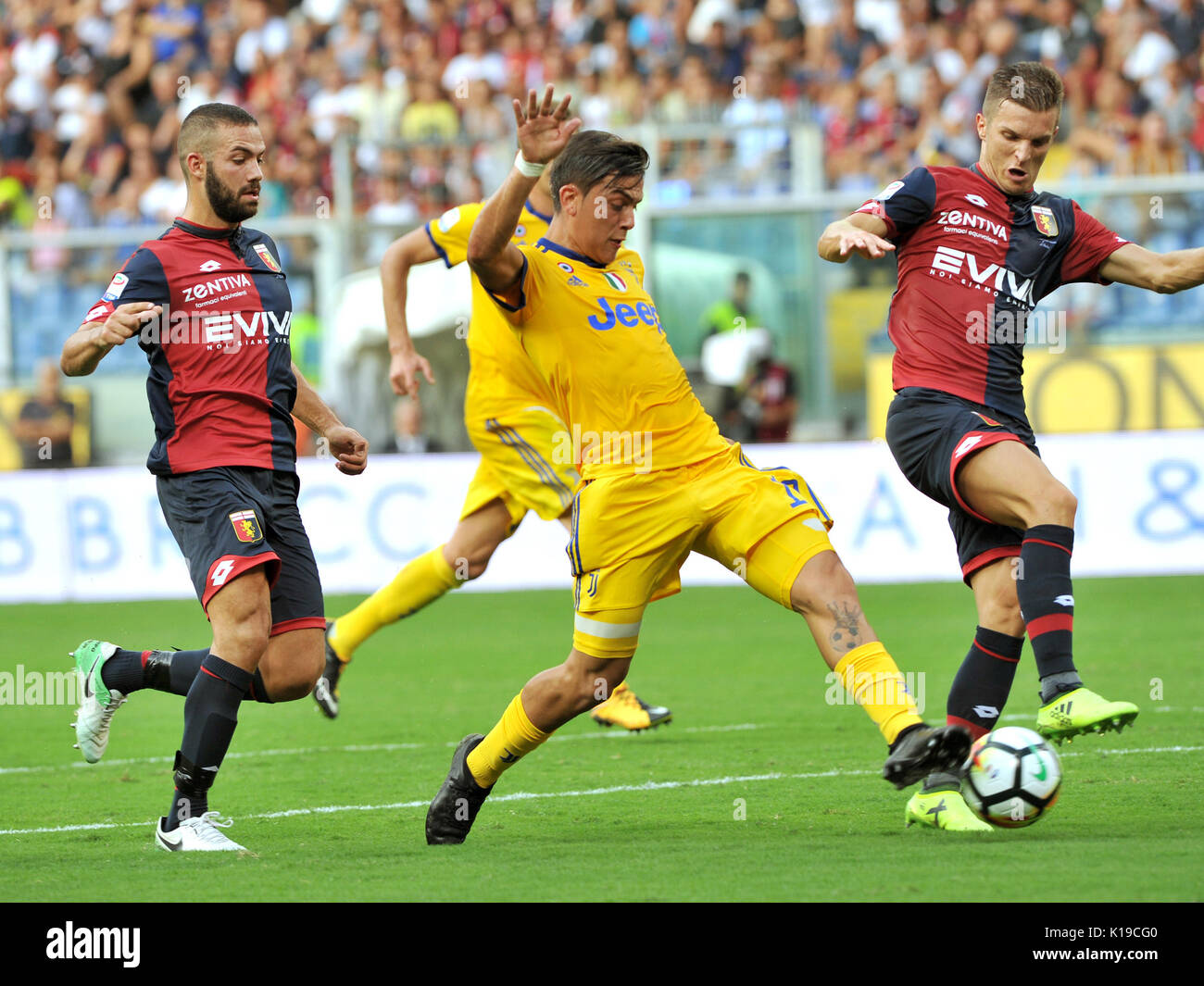 August 19, 2017 in Genoa - Stadio Luigi Ferraris Soccer match GENOA F.C ...