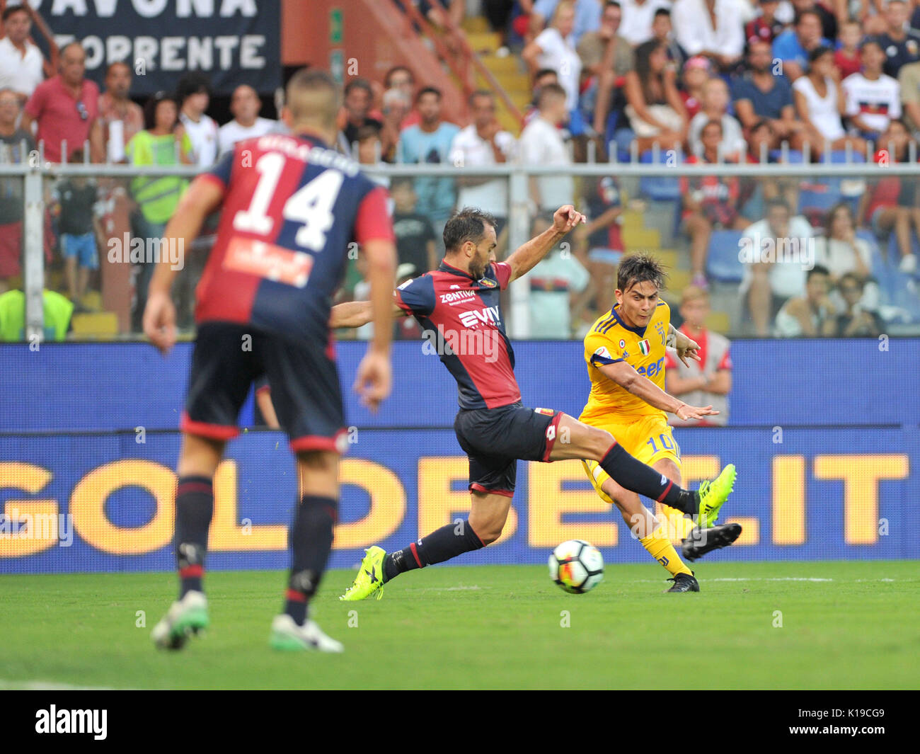 August 19, 2017 in Genoa - Stadio Luigi Ferraris Soccer match GENOA F.C ...