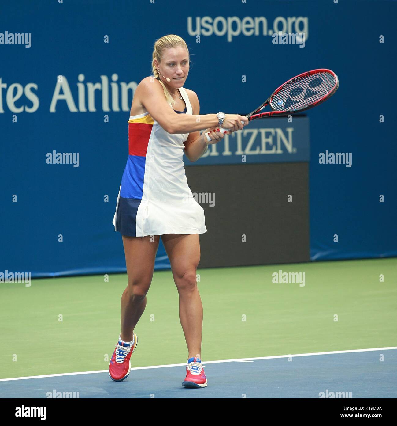 NEW YORK, NY - AUGUST 26: Angelique Kerber at the 2017 Arthur Ashe Kid ...