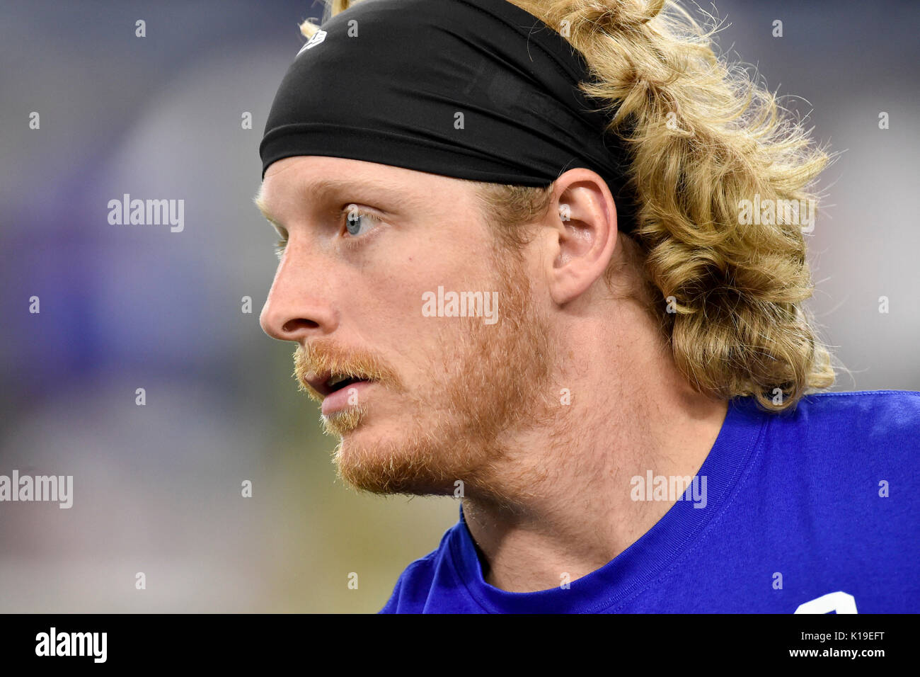 August 26, 2017: Dallas Cowboys wide receiver Cole Beasley (11) warms ...