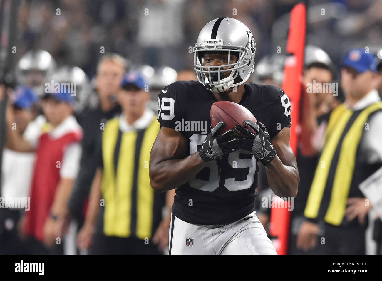 August 26, 2017: Oakland Raiders wide receiver Amari Cooper (89 ...