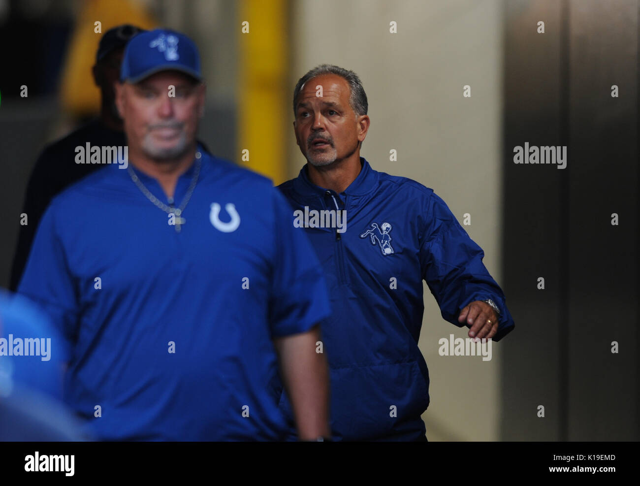 Pittsburgh, USA. 26th August, 2017. August 26th, 2017: Head Coach Chuck ...