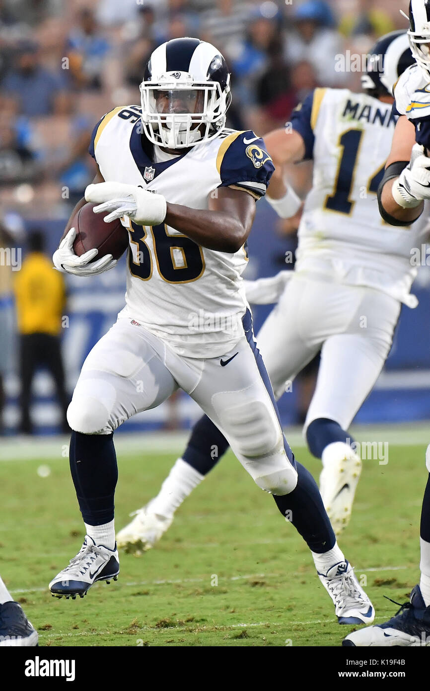 Los Angeles, USA. 26th August, 2017.Los Angeles Rams running back Aaron ...