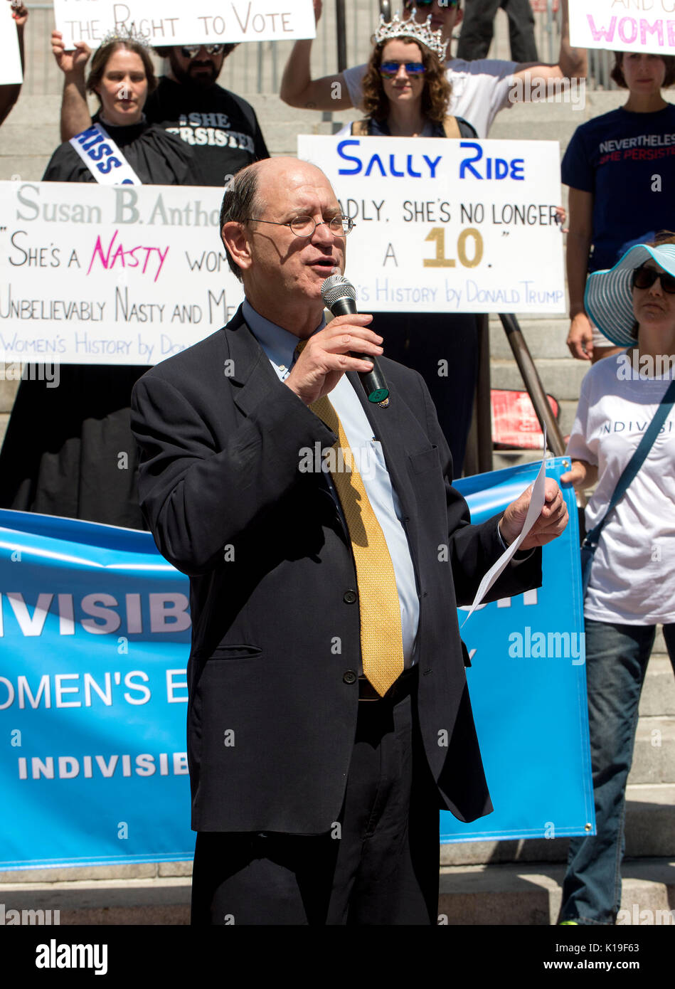 Los Angeles, California, USA. 26th Aug, 2017. Congressman BRAD SHERMAN ...