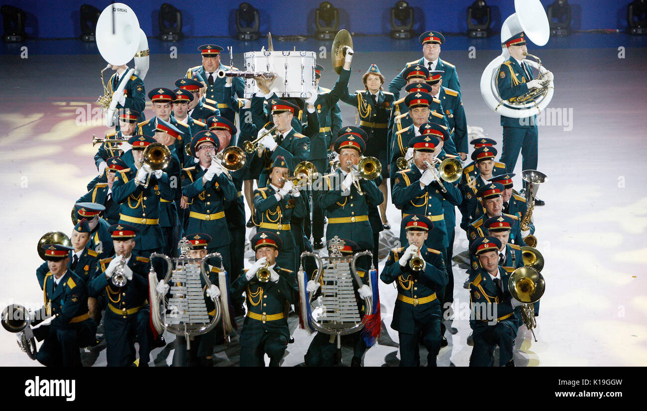 Russian military band hi-res stock photography and images - Alamy