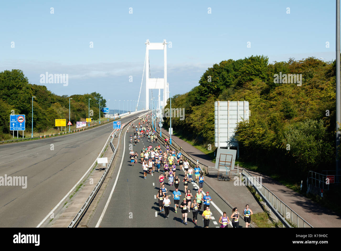 Severn bridge half marathon hi-res stock photography and images - Alamy