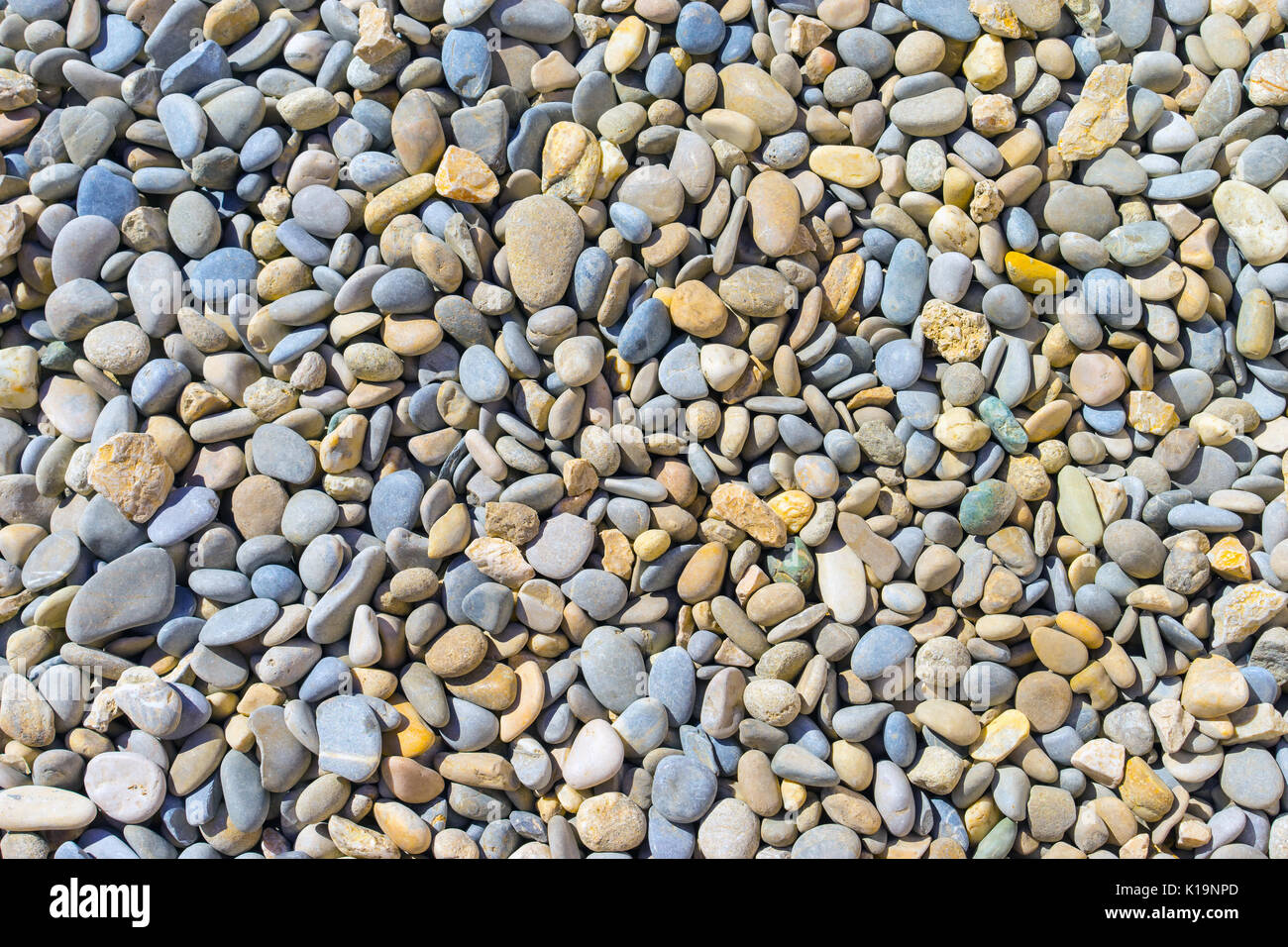 Sea worn pebbles hi-res stock photography and images - Alamy