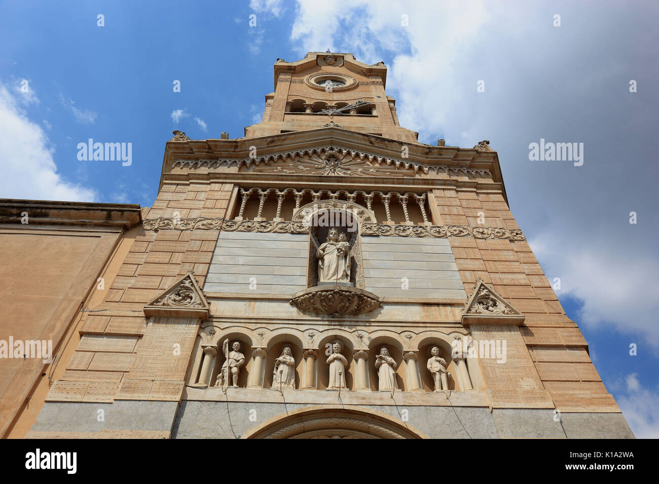 Sicily, City of Adrano, Monastero Santa Chiara, Monastery at Piazza S ...