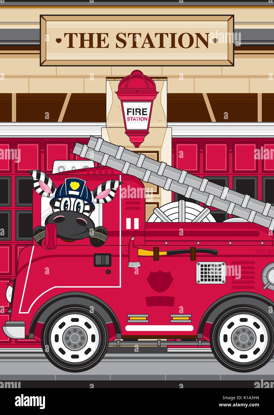 Zebra fire Stock Vector Images - Alamy