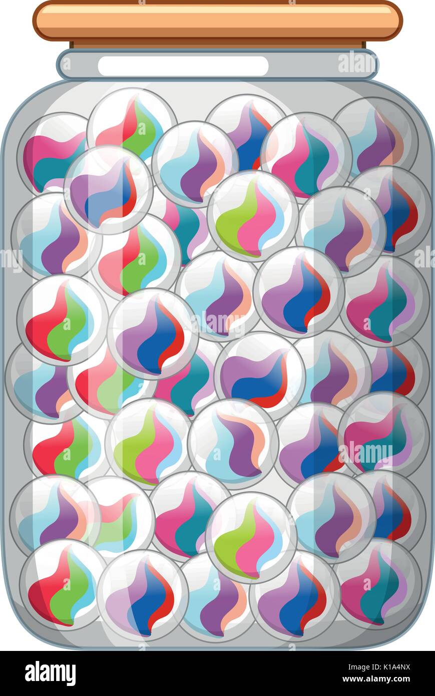Jar of marbles hi-res stock photography and images - Alamy